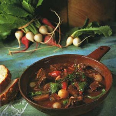 Beef Stew with Turnips, Beef Bourguignon